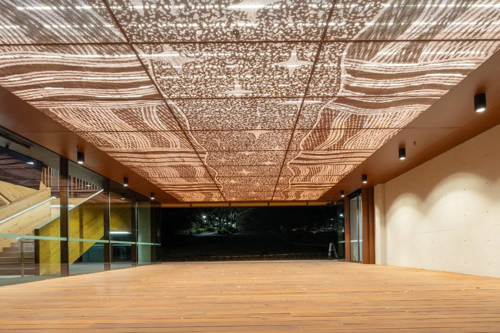 Ceiling Sculpture Installation