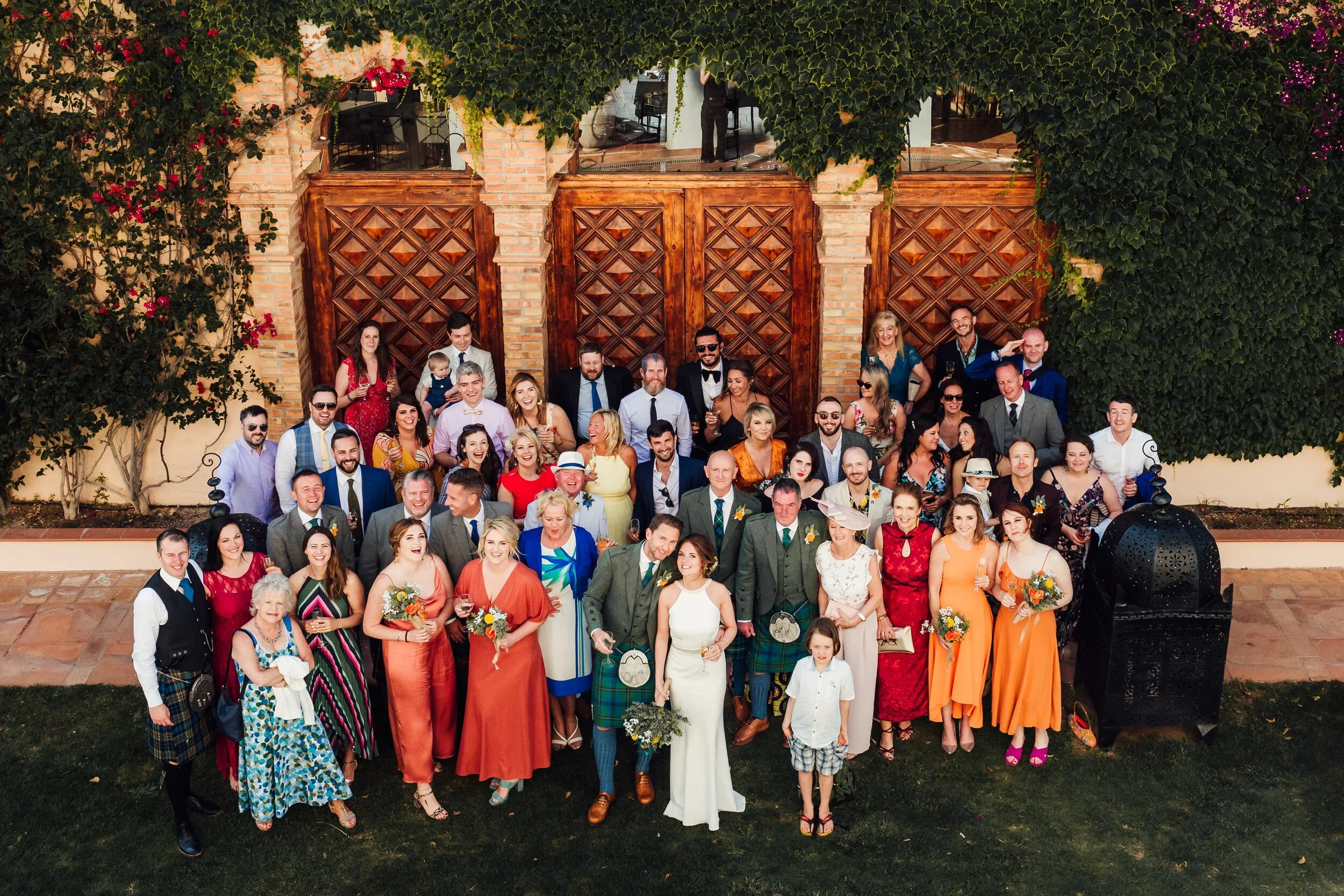 Jo Kemp photography — Colorful Scottish wedding at the Moroccan ...