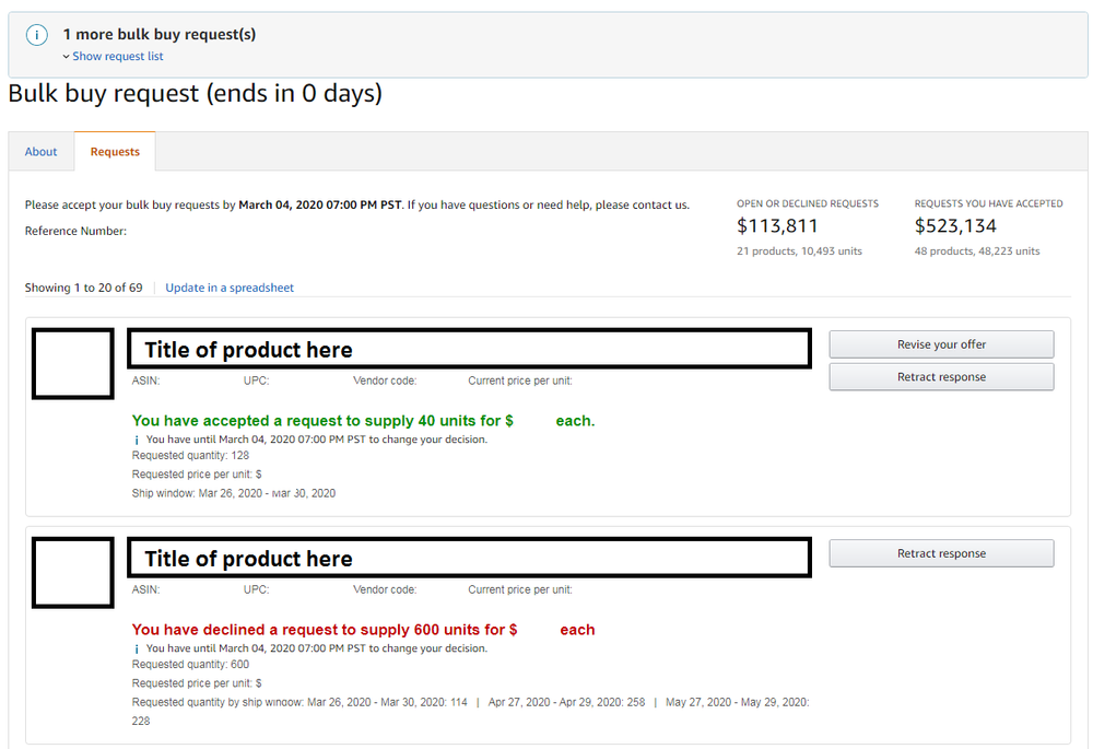Amazon Bulk Buy Orders — MacPac Fulfillment