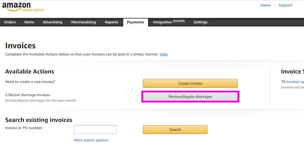 Amazon Shortage Claims — MacPac Fulfillment