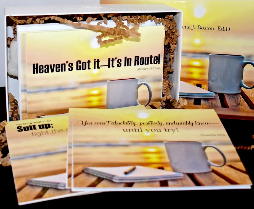 Paulette Talks Faith - Note cards — paulette j. boston, Ed.d.