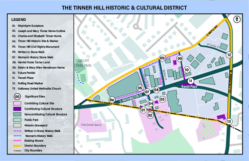 Historic District Map — Tinner Hill Heritage Foundation