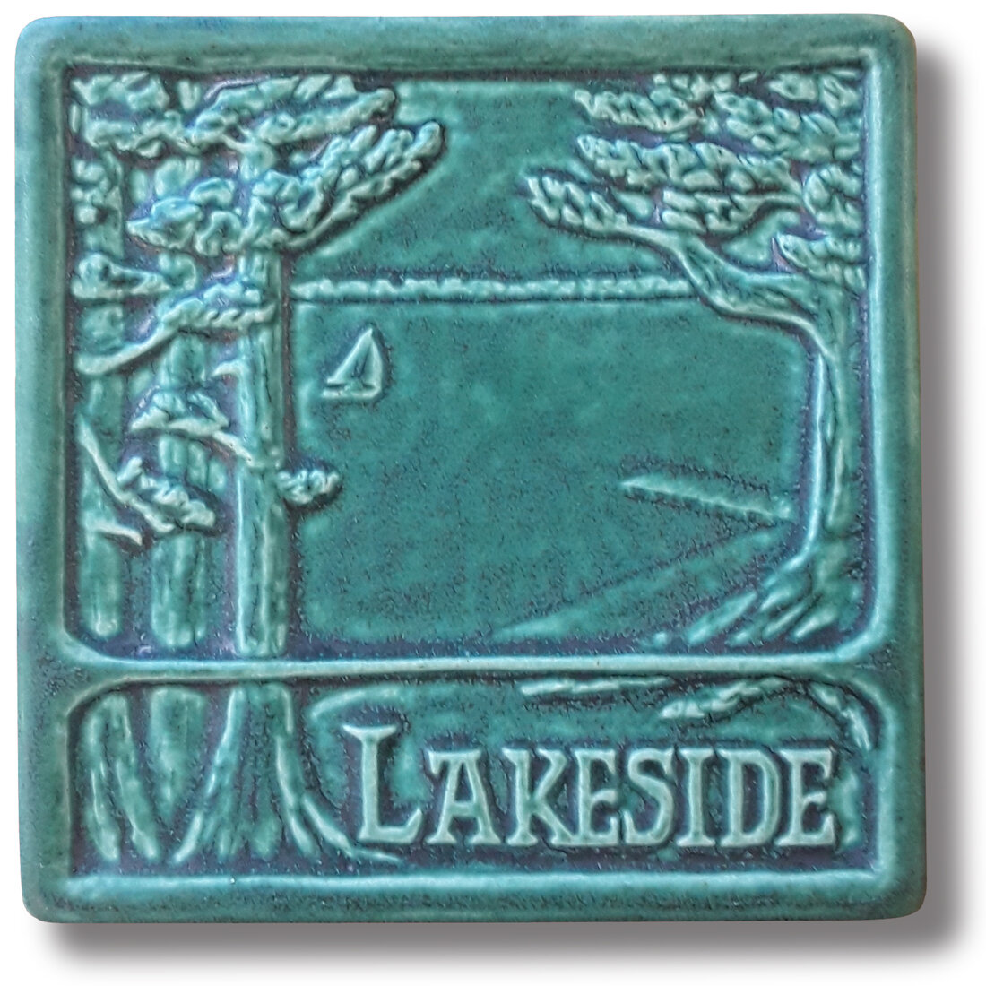 Custom Handmade Tiles | Personalized Tile Sculpting by Whistling Frog ...