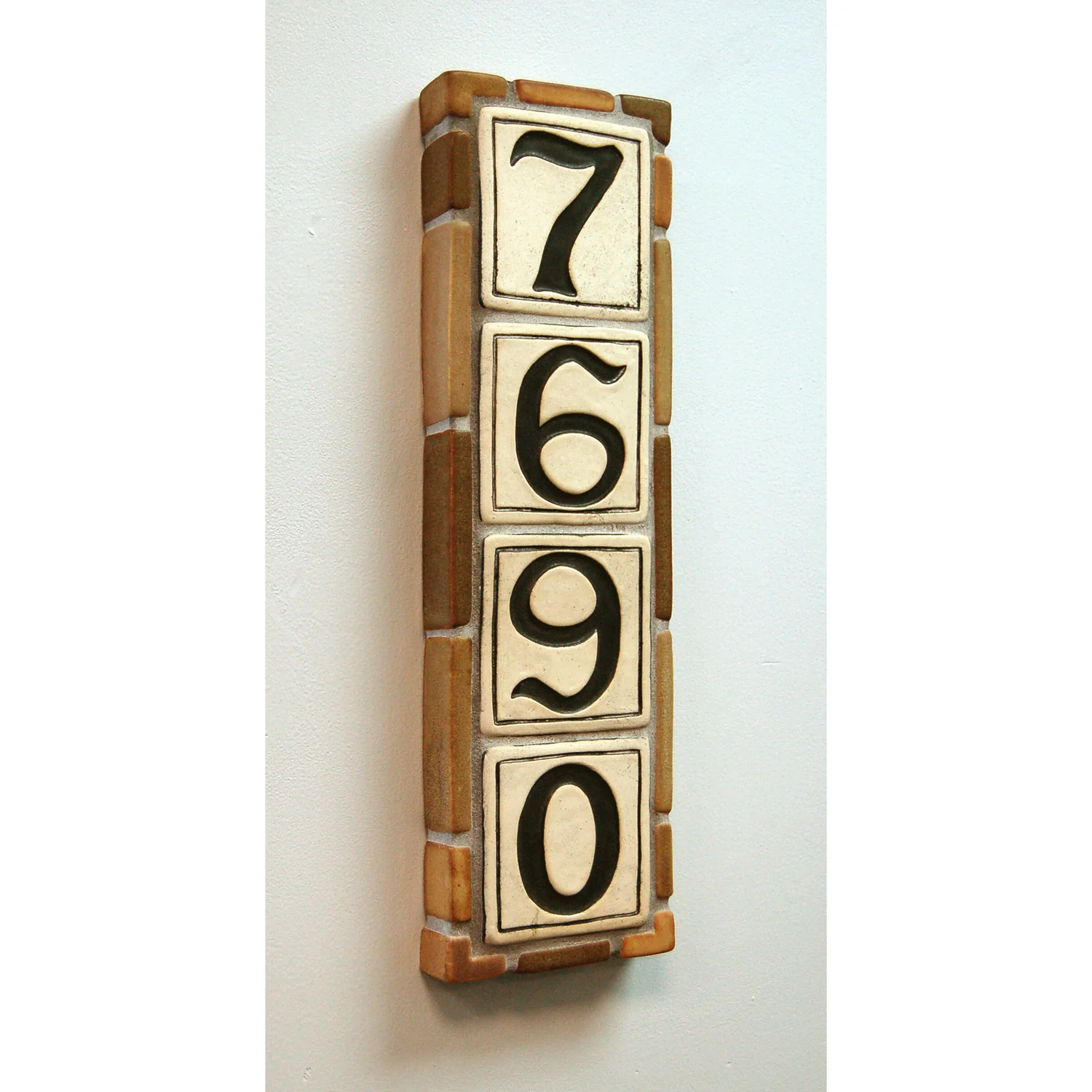 Custom Address & Letter Tiles: Personalized Plaques & Monogram Tiles ...