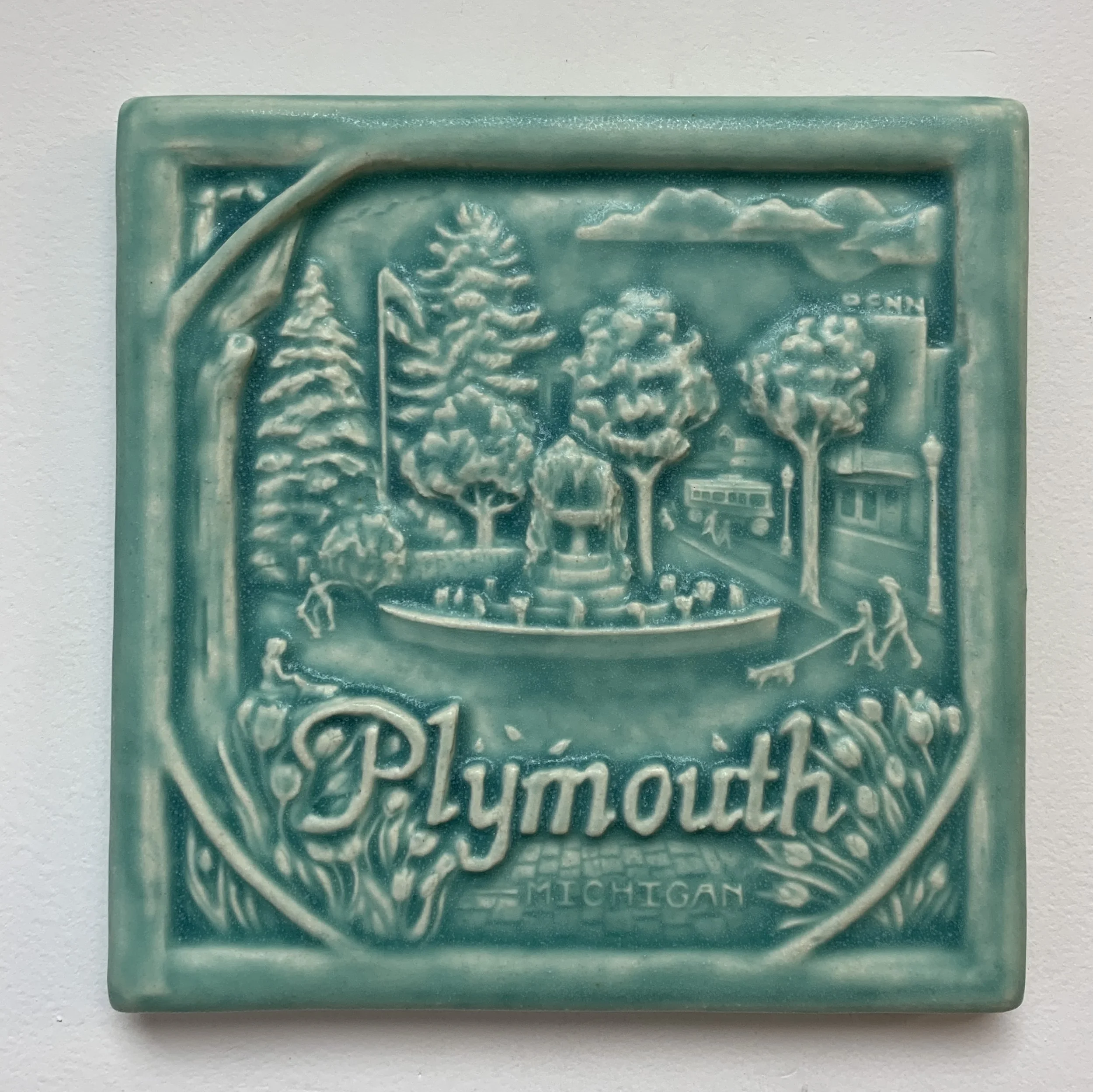 Michigan Tile Art Sculpture — Whistling Frog Tile Company