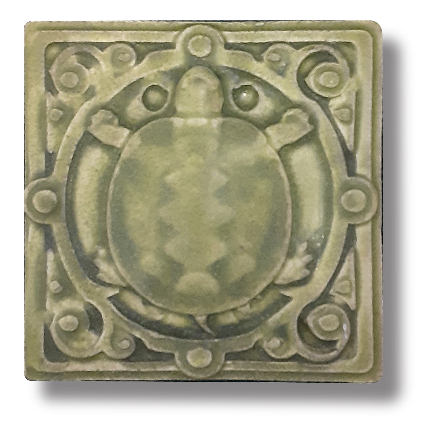 Painted Turtle Tile — Whistling Frog Tile Company