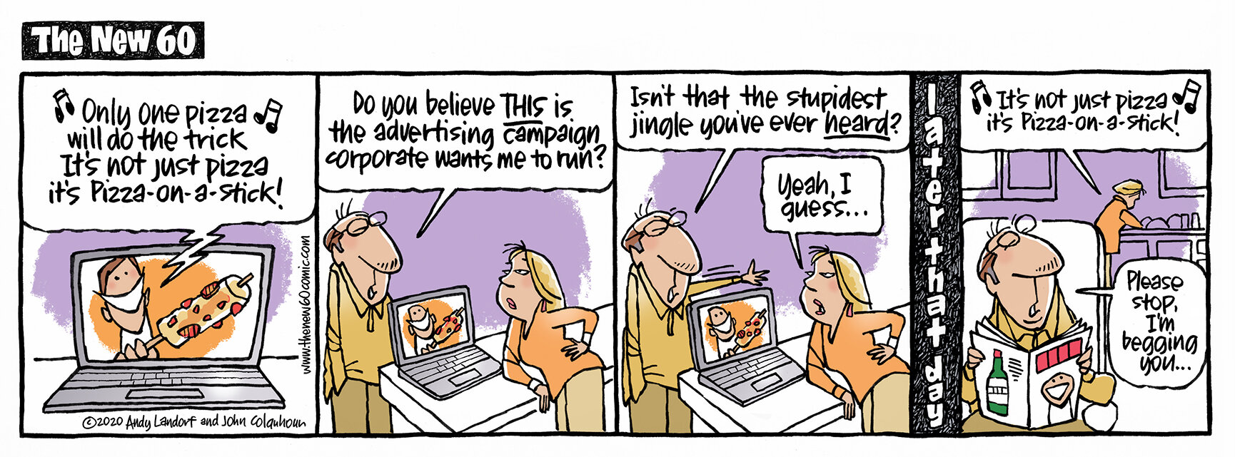 JINGLE PART 1 - EAR WORM — The New 60 Comic