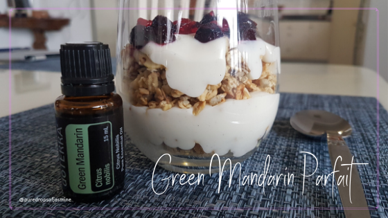 Green Mandarin Parfait — Pure Drops of Jasmine
