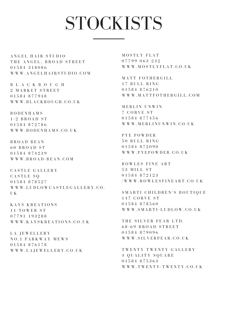 The ultimate Christmas wish list - Lets go Ludlow