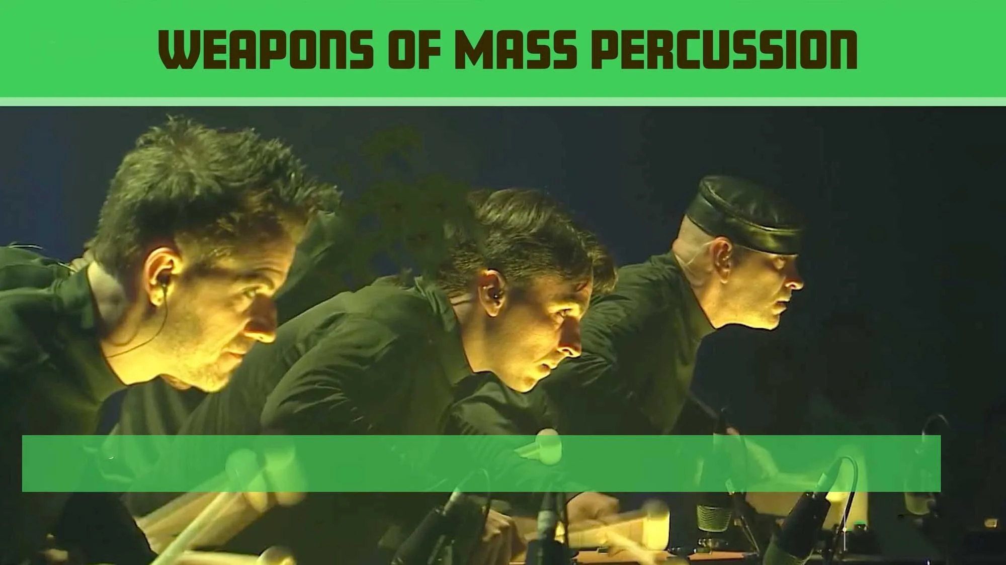 Weapons of Mass Percussion Global Corporate Event photos