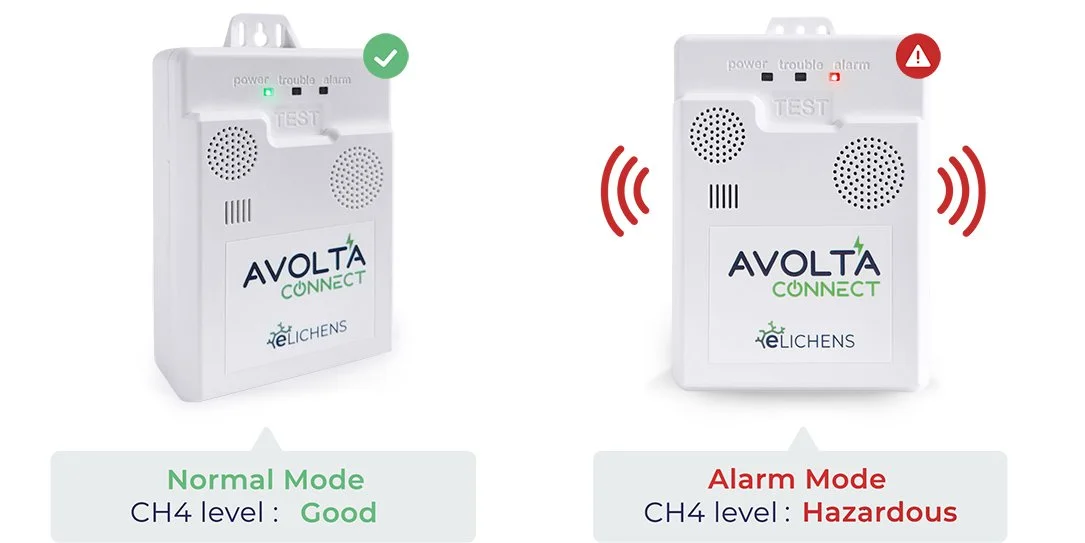 eLichens Avolta | Natural Gas Detector — eLichens