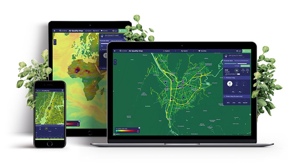 Global Air Quality Map — eLichens
