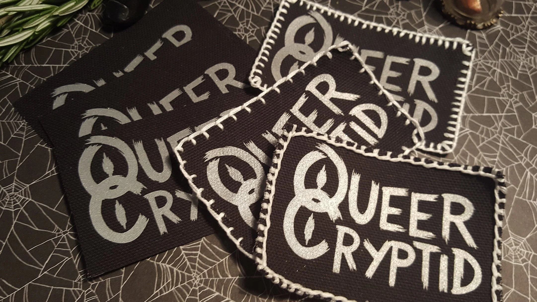 Queer Cryptid Patch — Non-Newtonian Gender Fluid