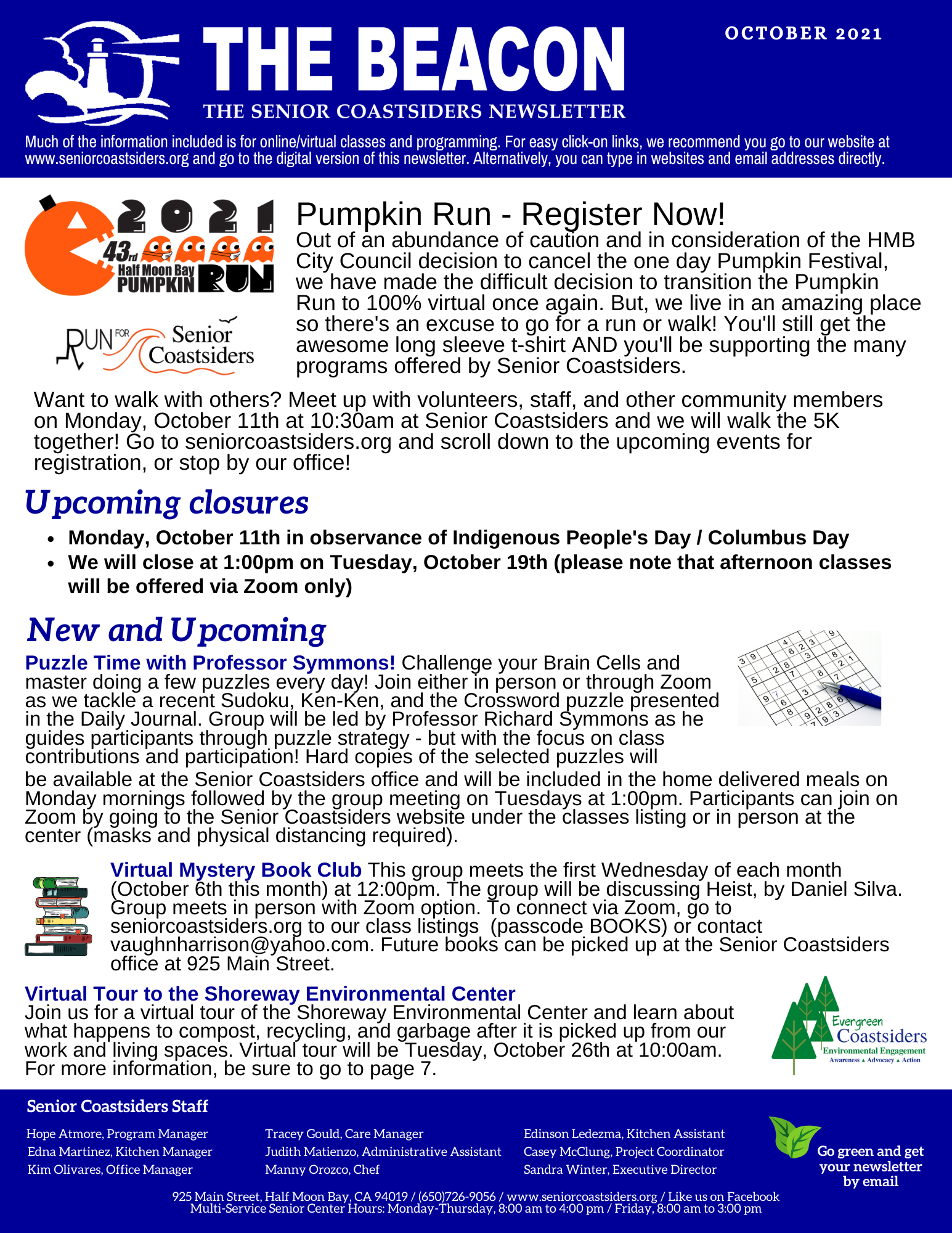 The Beacon — Senior Coastsiders