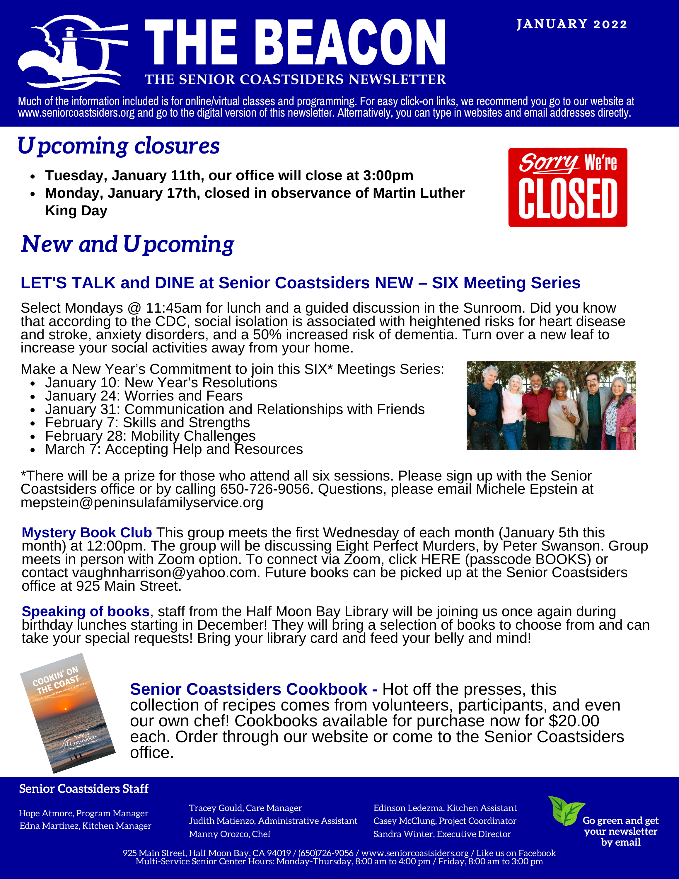 The Beacon — Senior Coastsiders