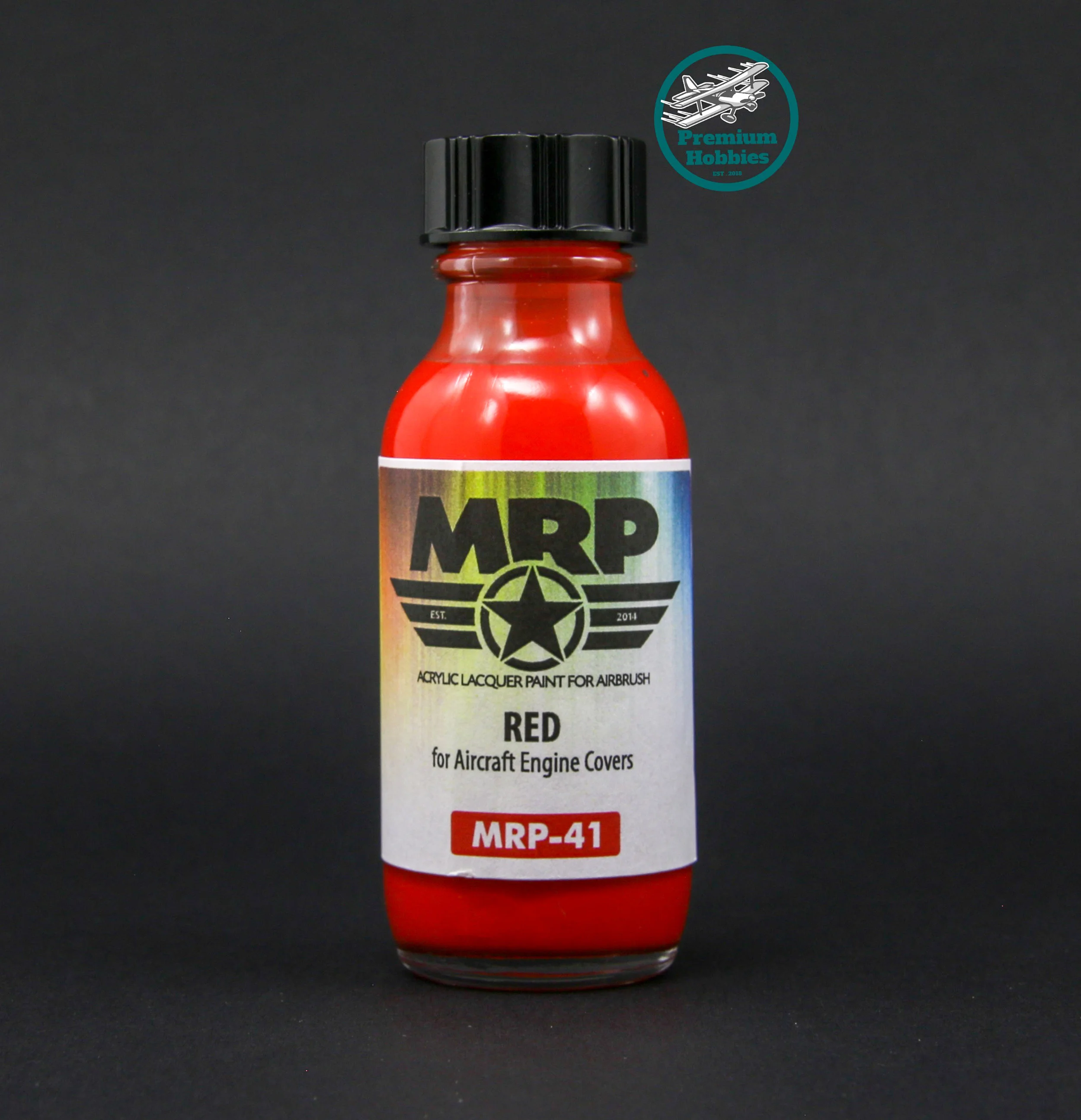 MRP-41 Red Engine Covers — Premium Hobbies