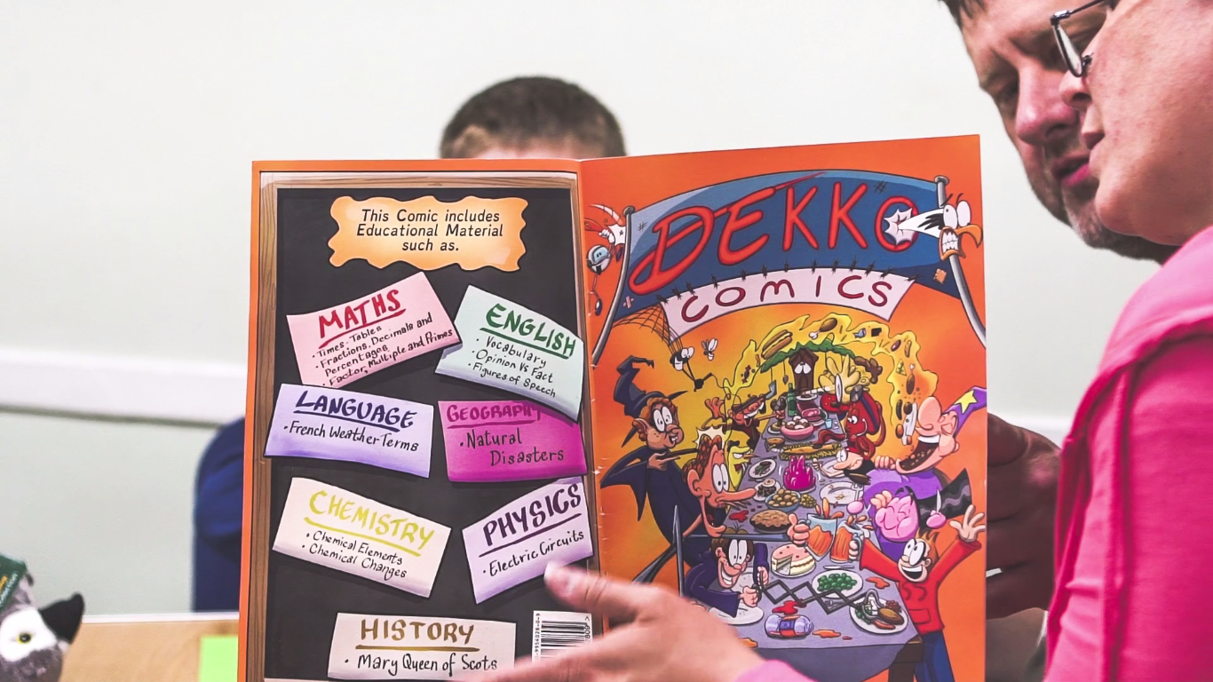 KS2 Curriculum Learning Support | For Ages 9 - 12 | Dekko Comics