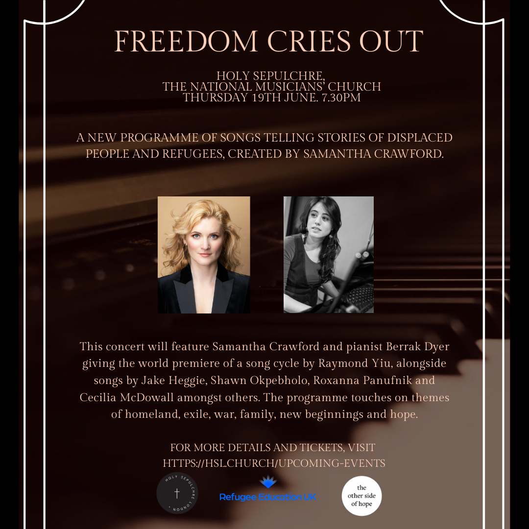 Freedom Cries Out — Holy Sepulchre London