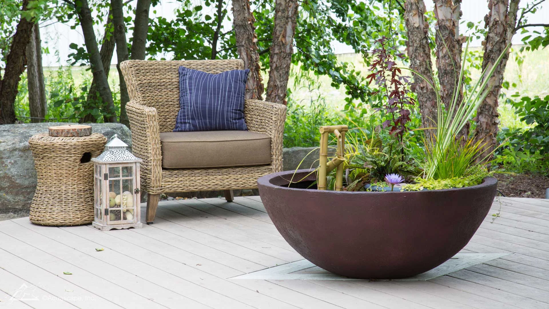 Patio Ponds - Auburn Sky Landscaping