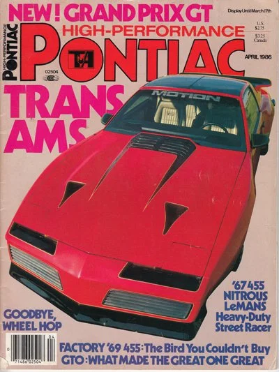 Found! The ’86-87 Grand Prix GT Story! — PontiacV8.com