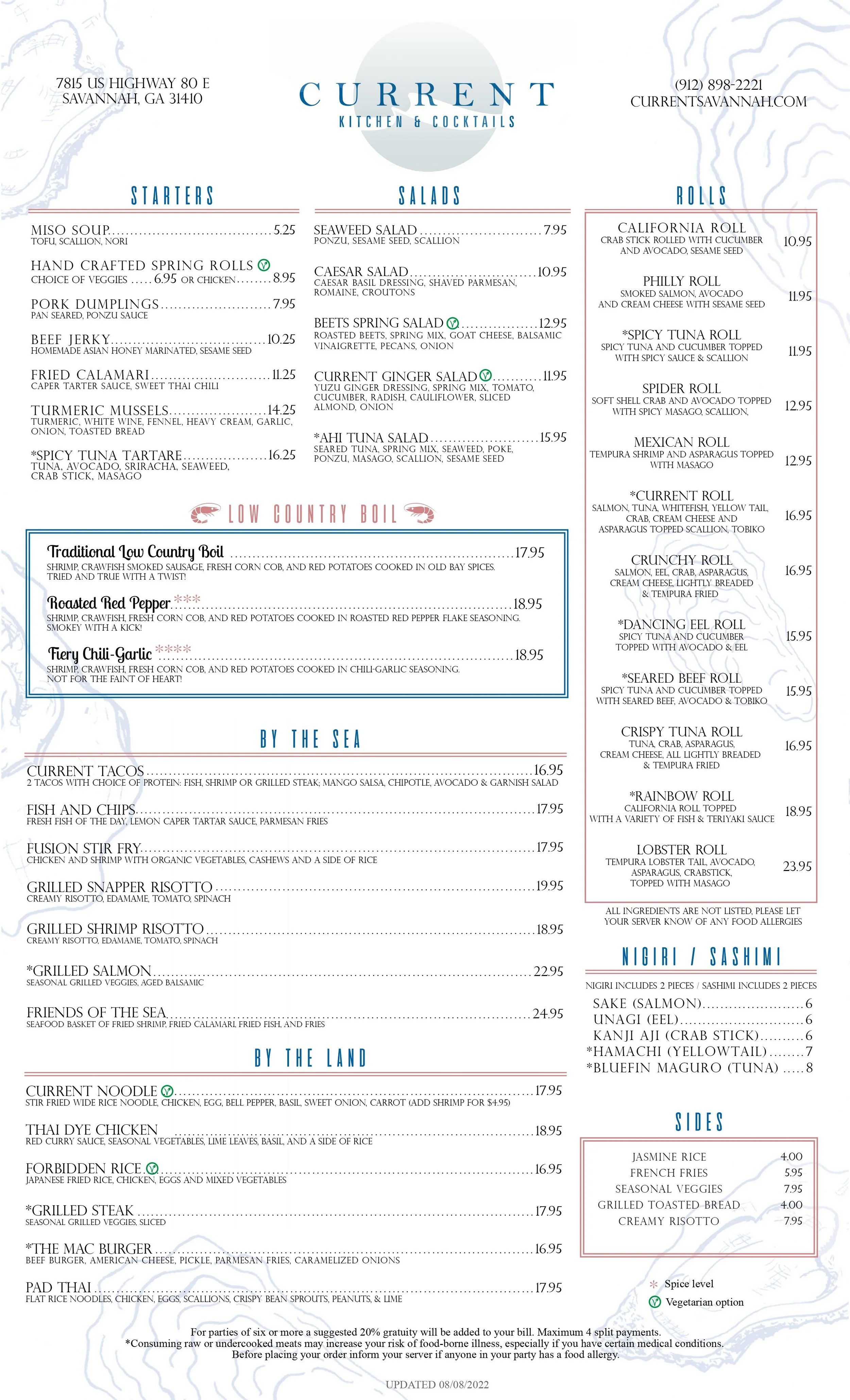 Current kitchen & Cocktails