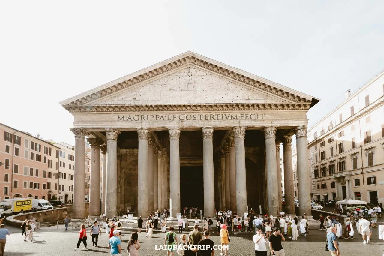 Visiting Pantheon in Rome (Without a Guide) — LAIDBACK TRIP