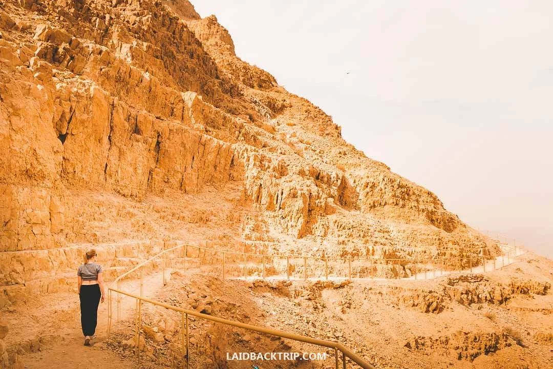 Hiking the Snake Path Trail to Masada in Israel — LAIDBACK TRIP
