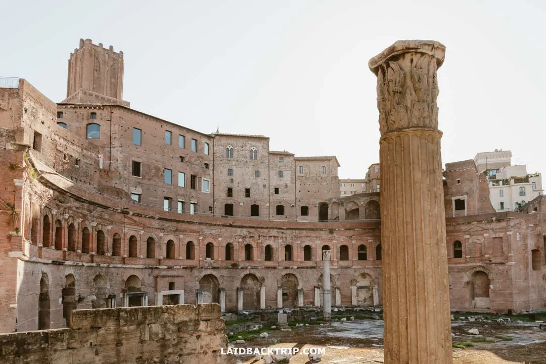 How to Visit the Trajan's Market — LAIDBACK TRIP
