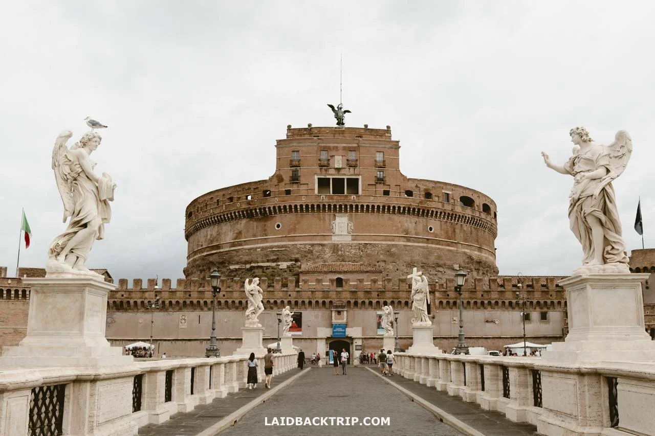 How to Visit Castel Sant'Angelo (Hadrian's Mausoleum) — LAIDBACK TRIP