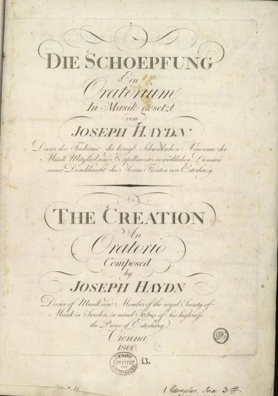 The Joy Of Creating The Universe: Haydn’s The Creation PART 1 — Arun Choral Society