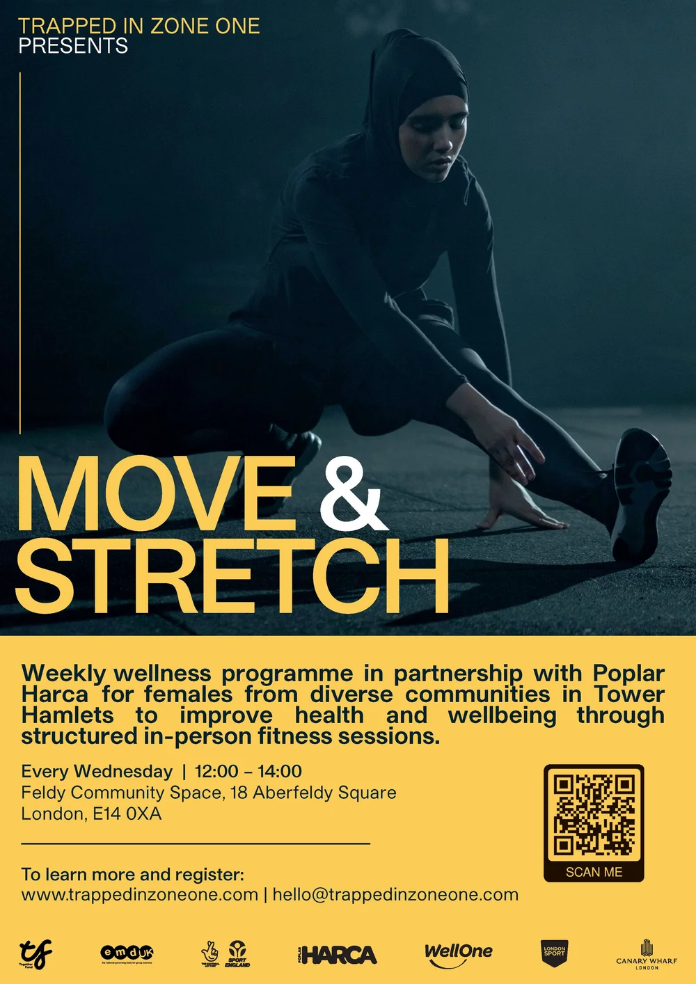 Move and Stretch — Trapped in Zone One
