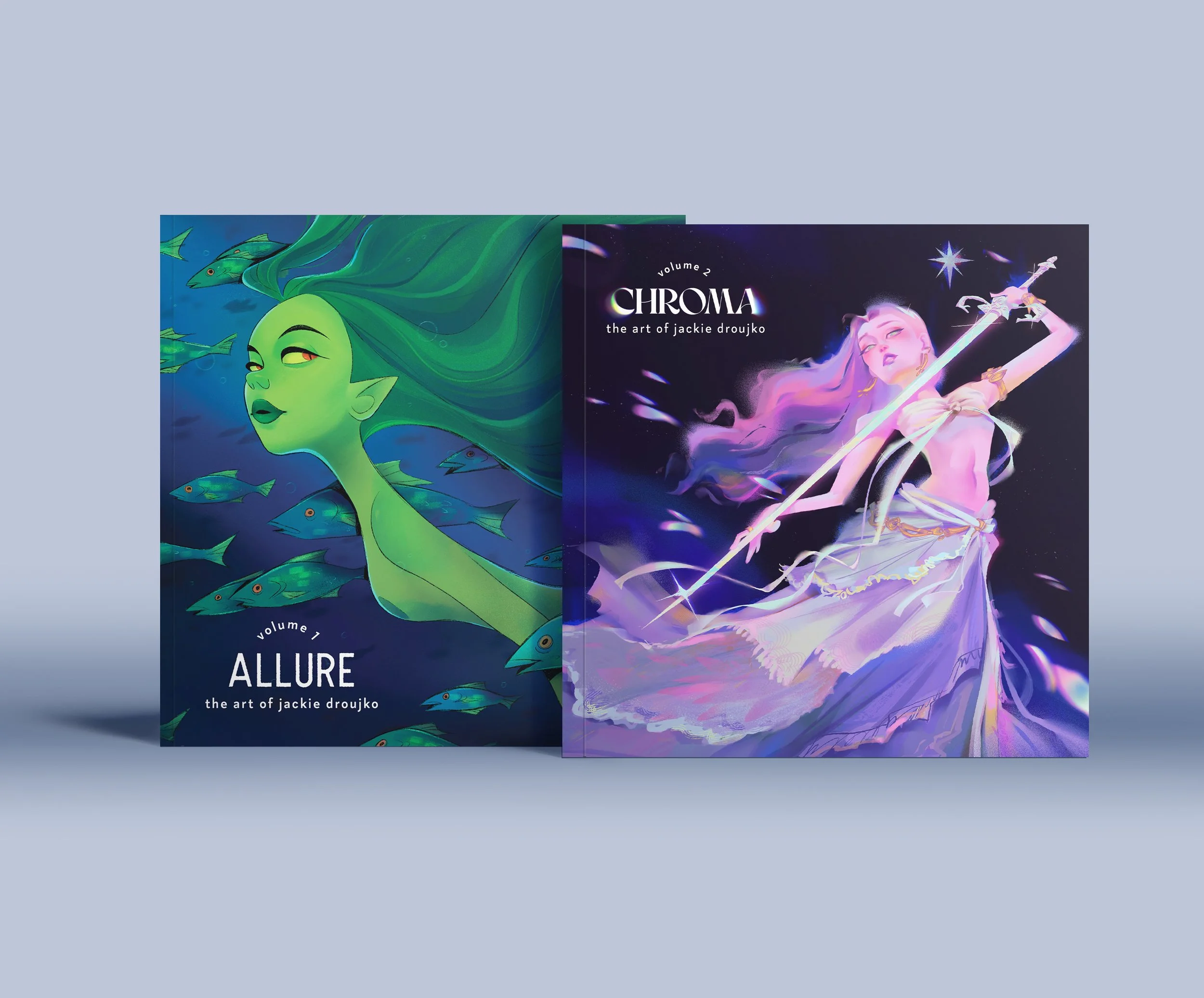 Art Book Bundle: Volume 1 + 2 — Jackie Droujko