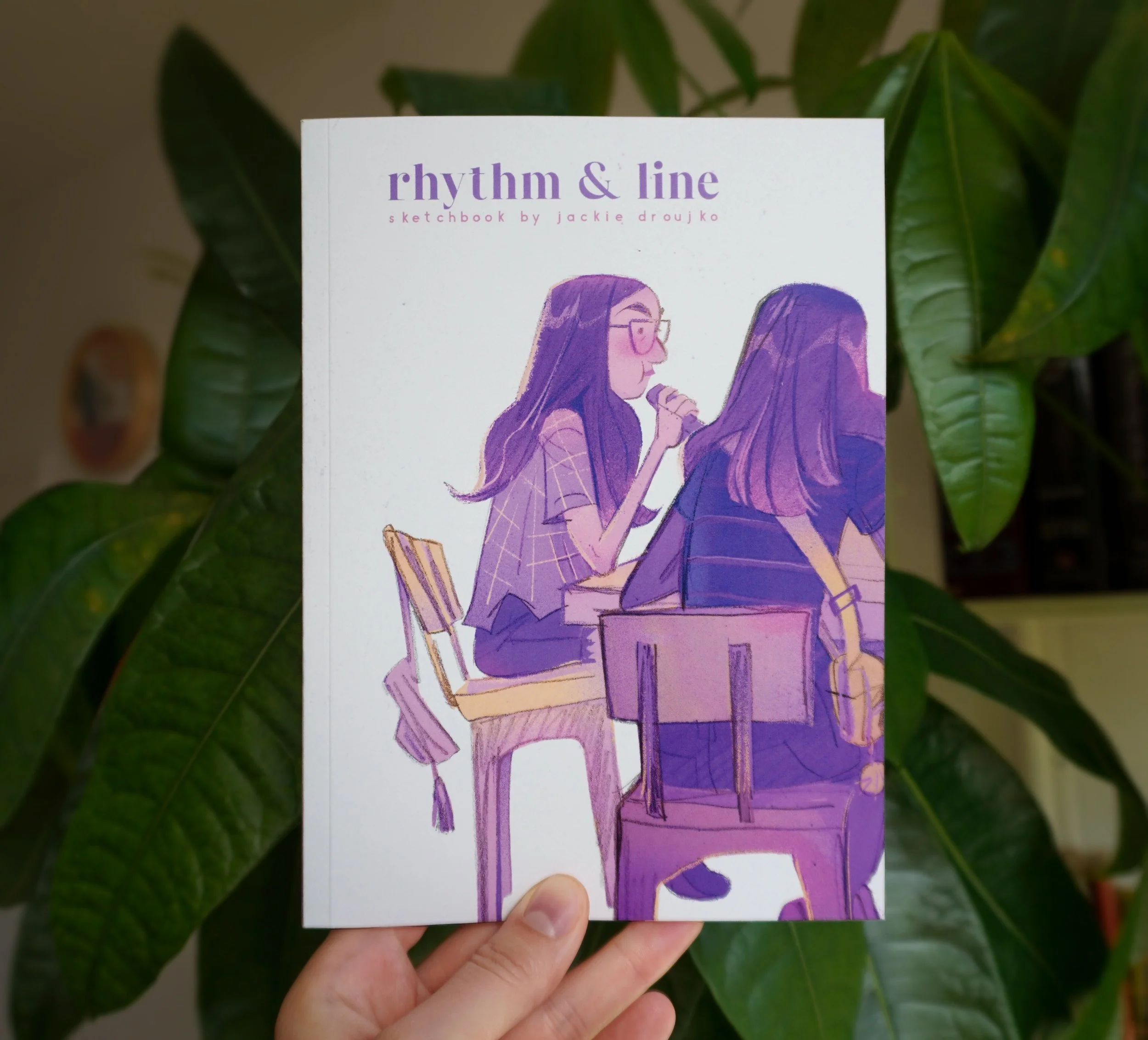Rhythm & Line Art Book — Jackie Droujko