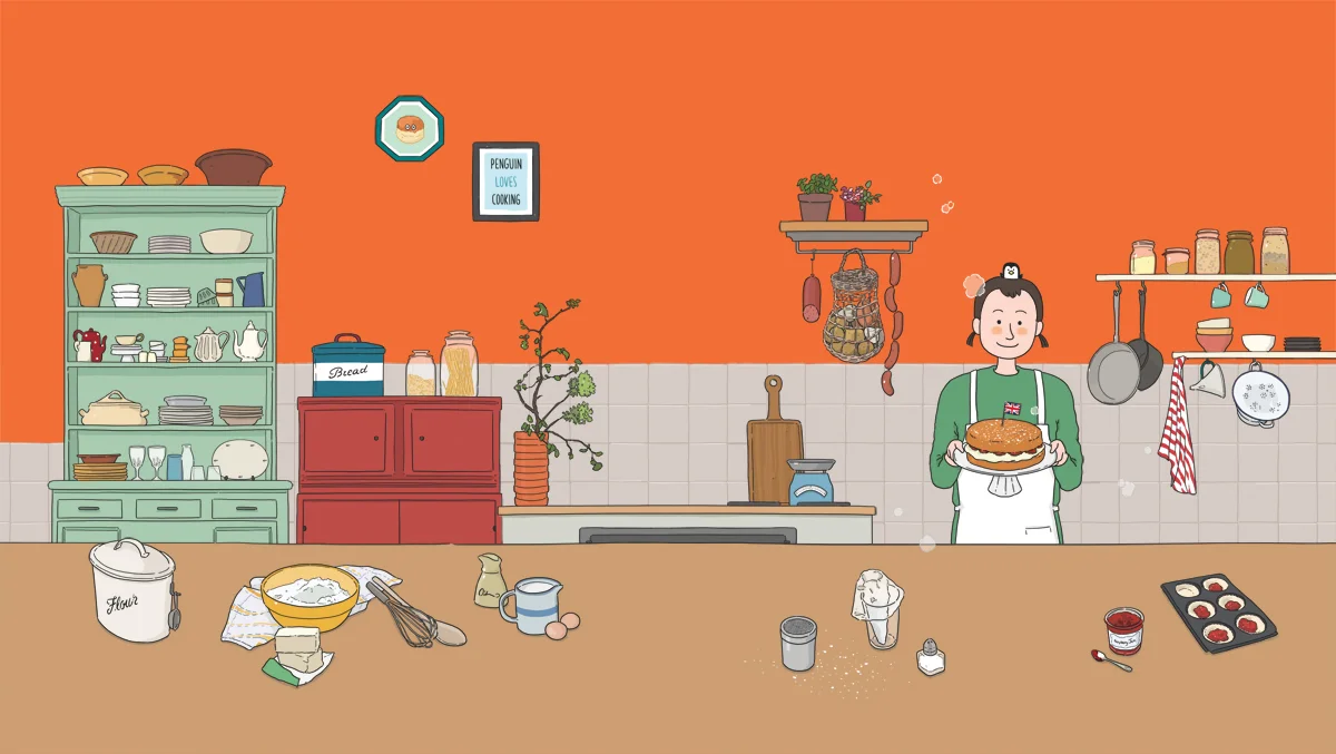 Cookery Cartoon Book — Orb of Light Illustrations