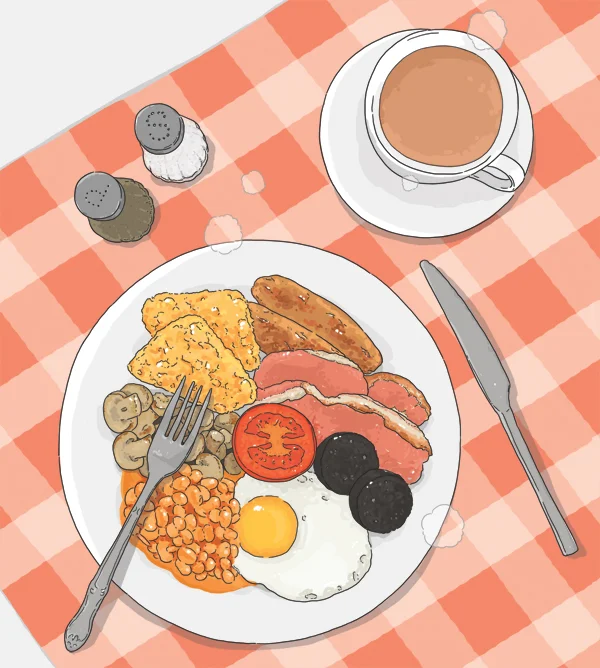 Cookery Cartoon Book — Orb of Light Illustrations