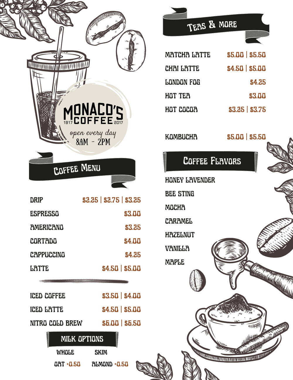 Monaco's Coffee