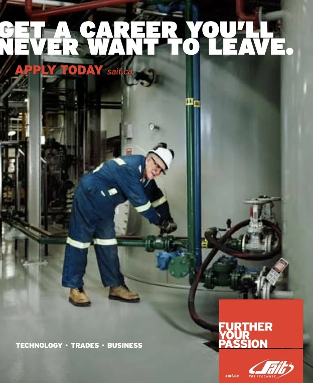 GET A CAREER YOU NEVER WANT TO LEAVE / SAIT — Joe Hospodarec