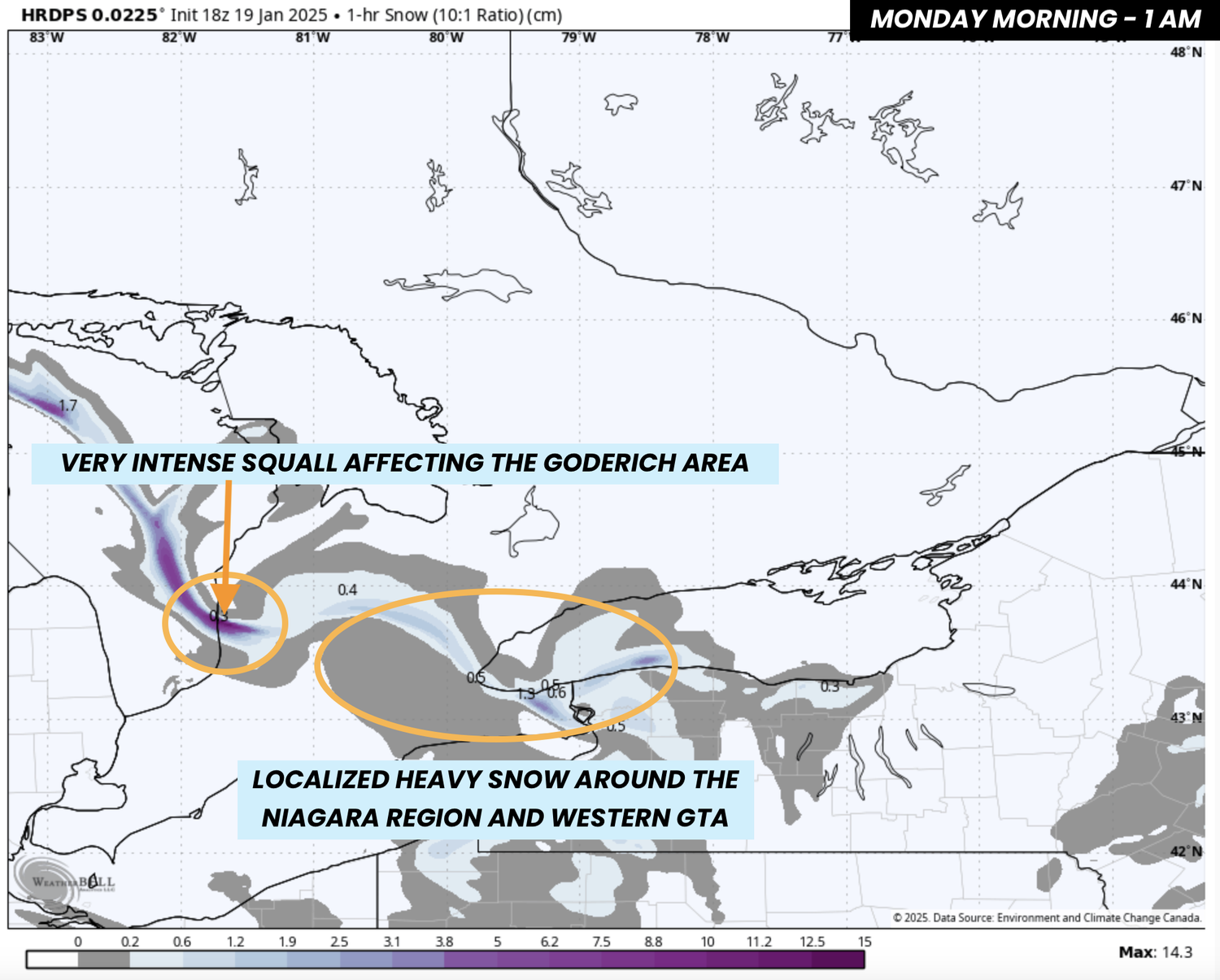 High-Impact Snow Squall Event Could Bring Up to 100 cm and Blizzard ...