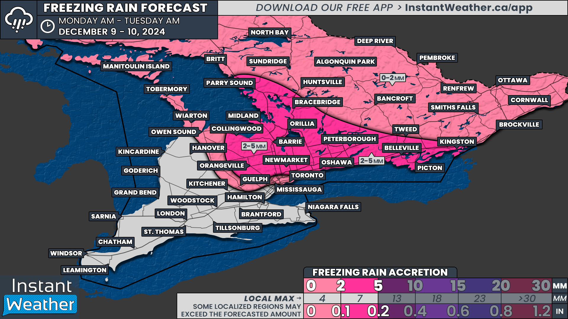 Your Weather Forecast for Ontario