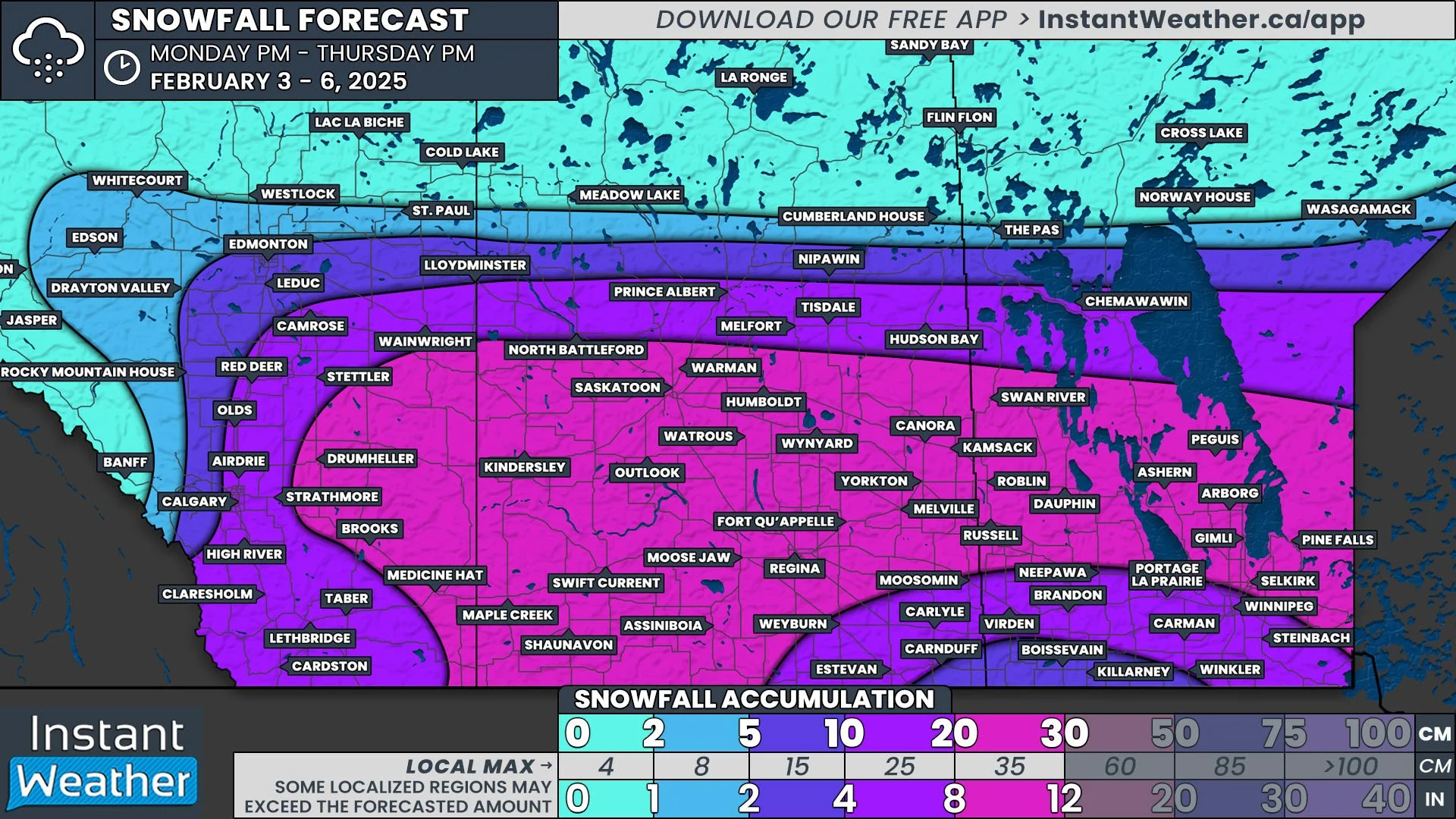 Your Weather Forecast for Saskatchewan