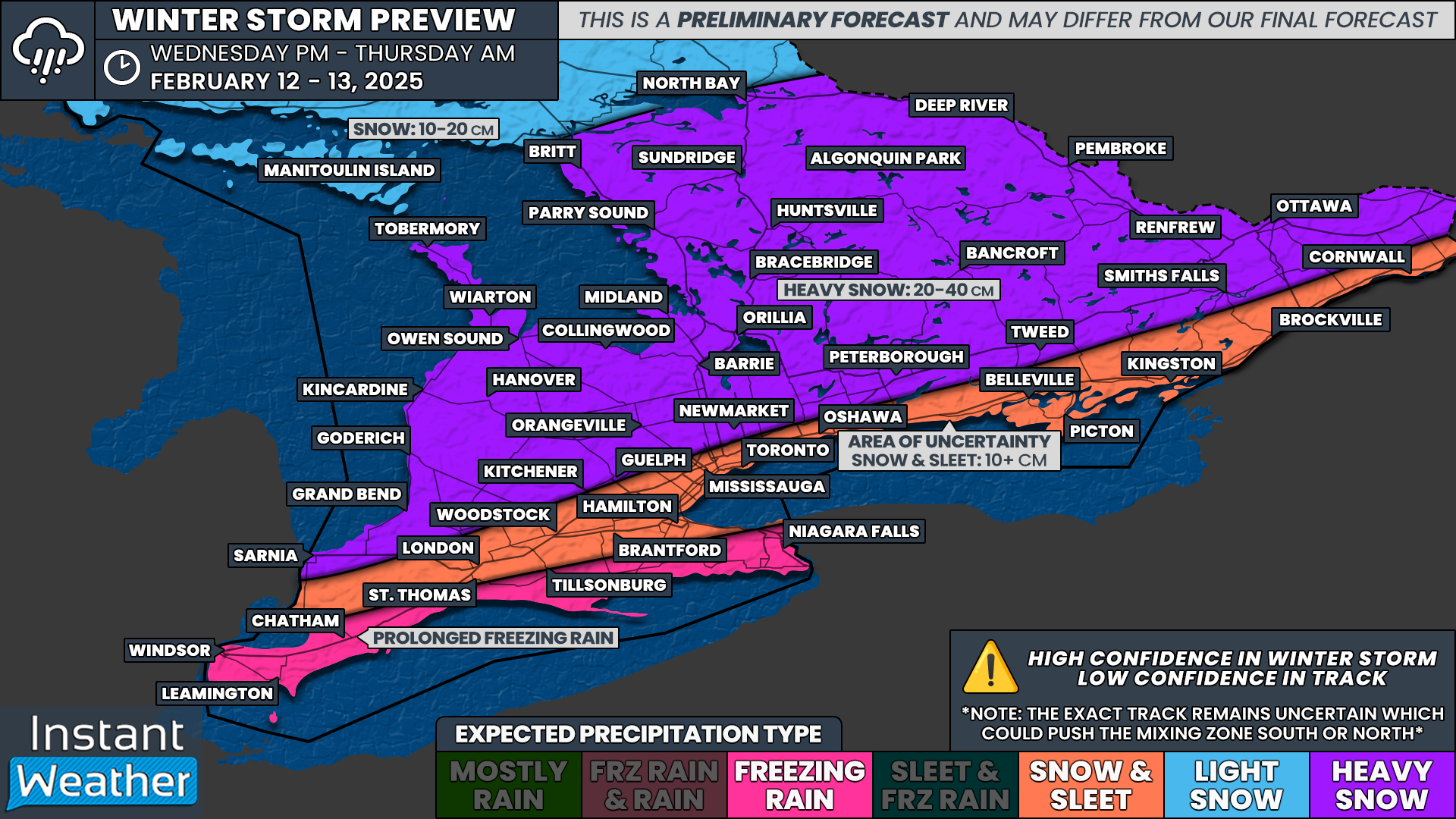 Your Weather Forecast for Ontario