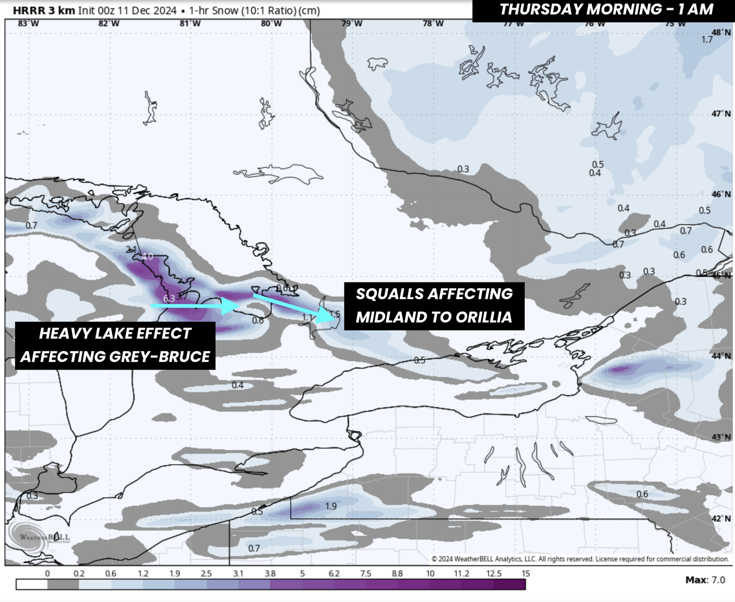 Return of Squalls to Ontario’s Snowbelt This Week With Blizzard ...