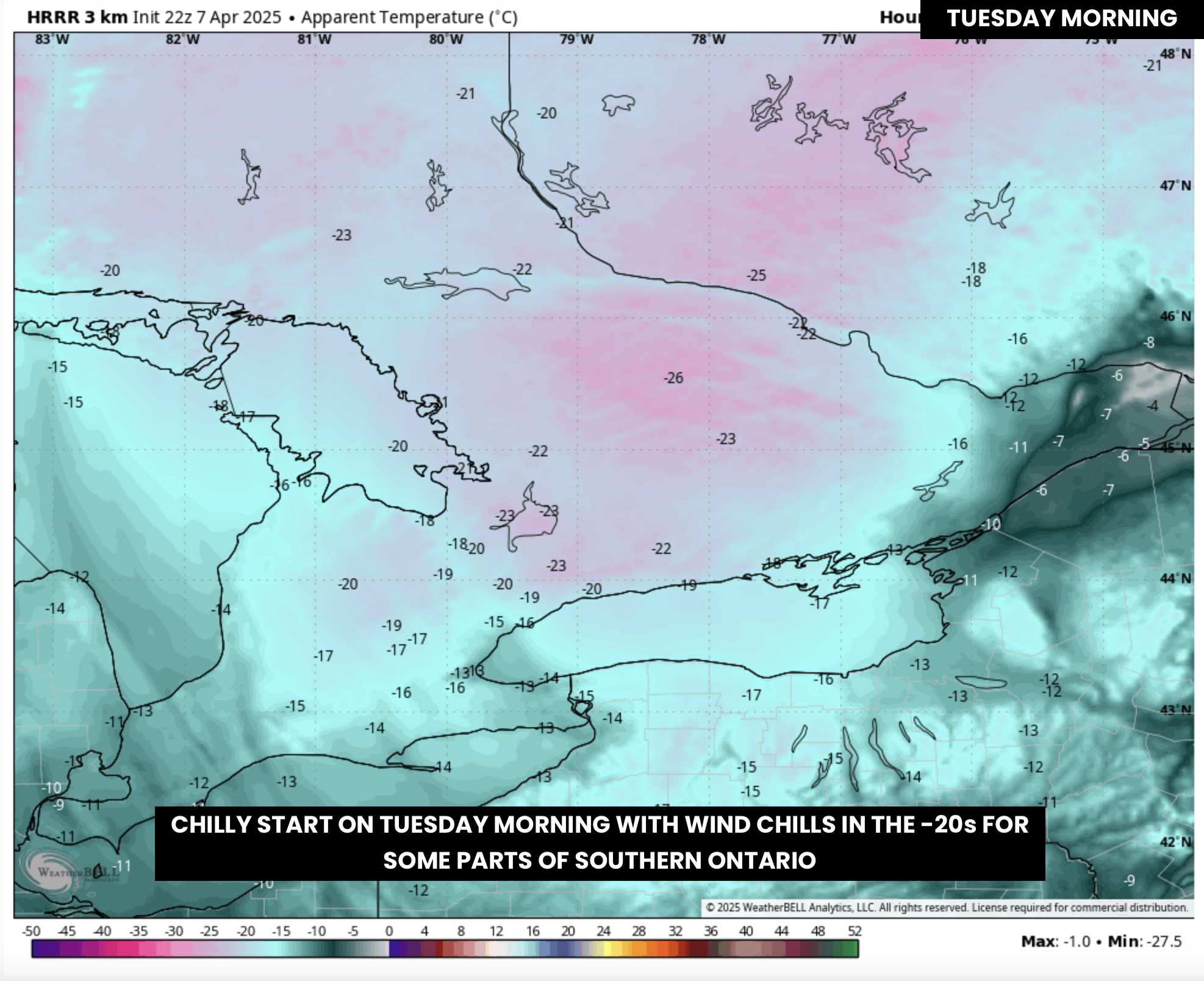 The Never-Ending Winter Continues for Southern Ontario; Snowy System ...