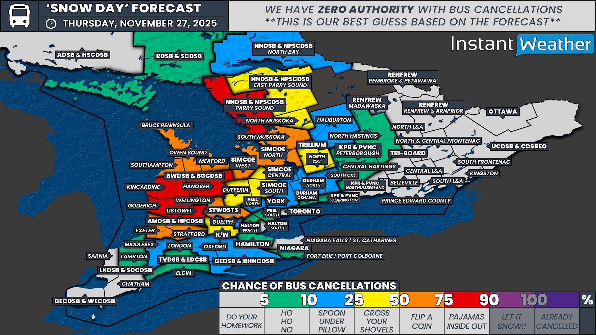 ‘Snow Day’ Forecast: Intense Snow Squall Risk Could Cancel School Buses ...