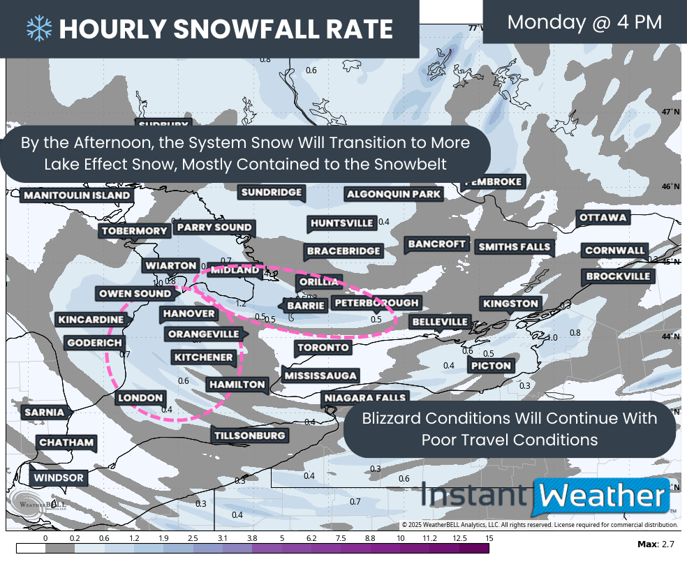 Powerful Wind Storm on Monday to Fuel Blizzard Conditions in Southern ...