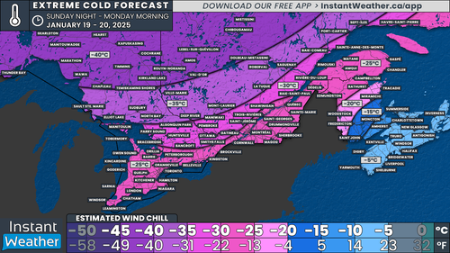 Arctic Blast Across Canada With Potentially Coldest Air in Years ...