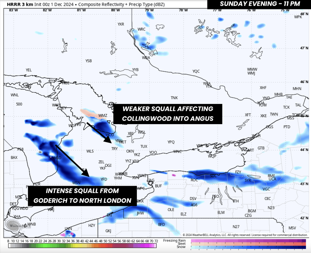 Snow Squalls Continue to Paralyze Ontario’s Snowbelt With Another 25 ...