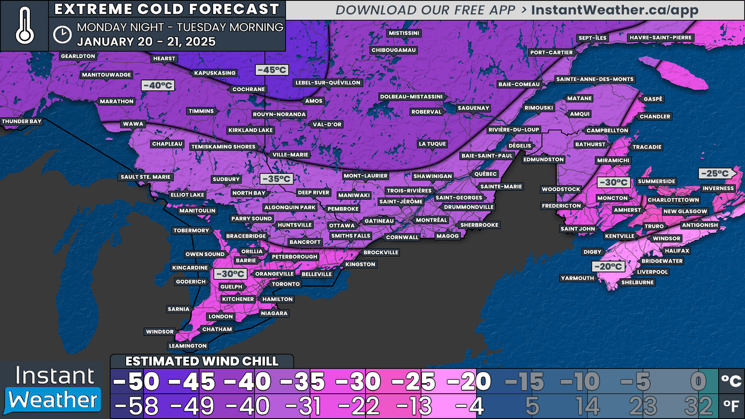 Arctic Blast Across Canada With Potentially Coldest Air in Years ...