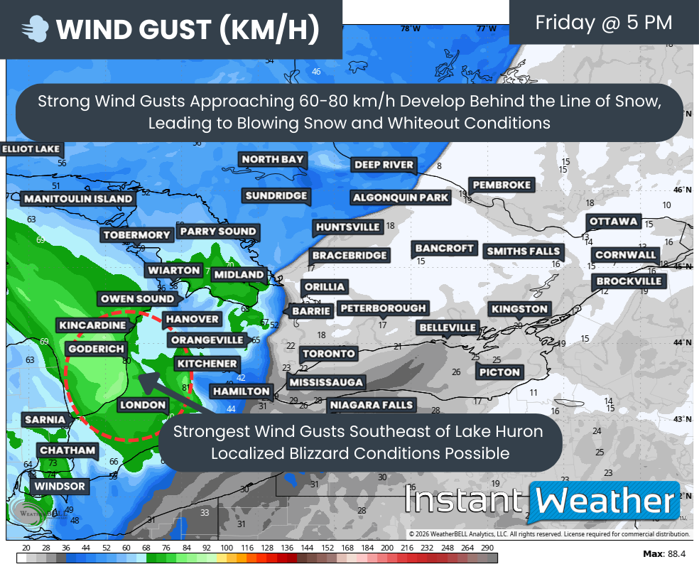 Blowing Snow and Near-Blizzard Conditions Could Threaten Friday Evening ...