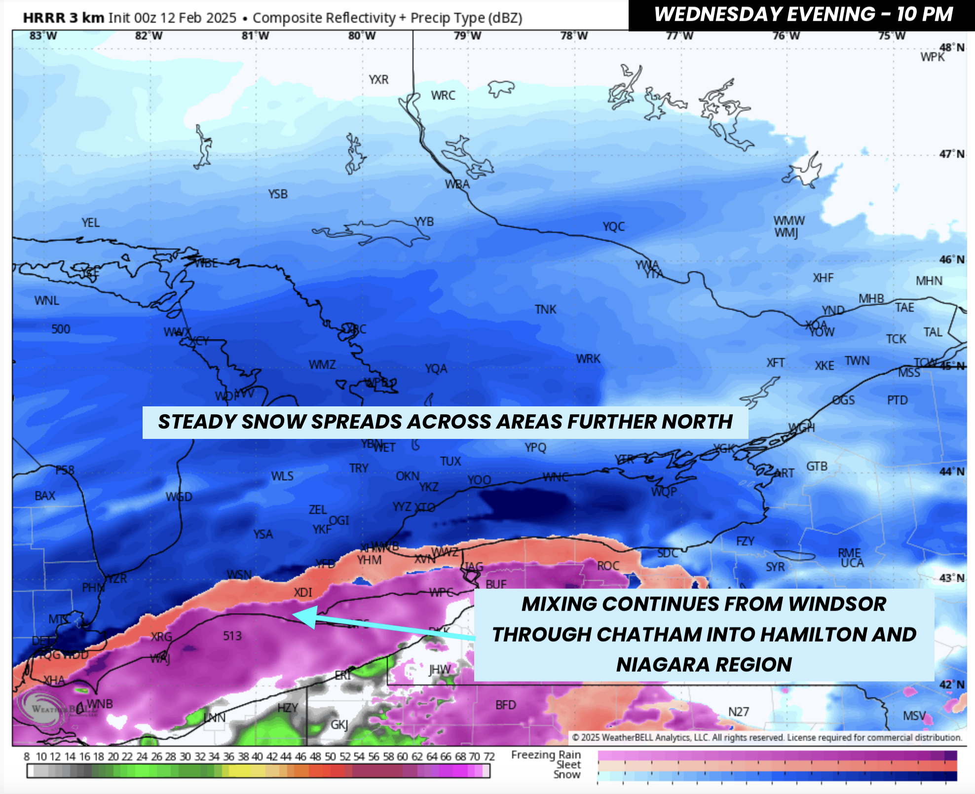 High Impact Winter Storm on the Way for Southern Ontario Starting ...